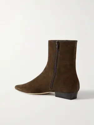 Staud Wally Ankle Boots - Brown