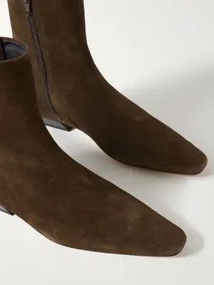Staud Wally Ankle Boots - Brown