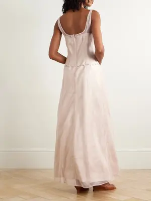 Staud Greta Embellished Dress