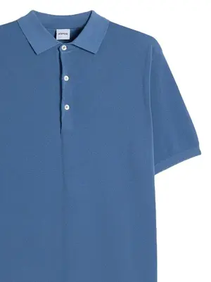 Aspesi Short Sleeve Polo Shirt - Blue