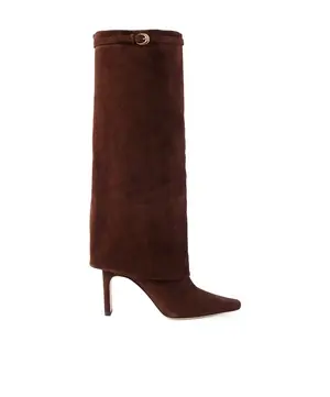 Staud Wally Buckle Knee-high Boots - Brown