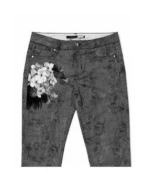 Sportmax Floral Printed Jeans