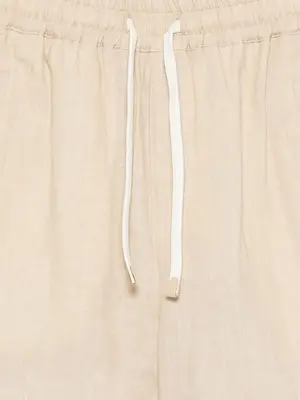 Eleventy Drawstring Waist Shorts - Beige