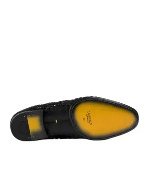 DOUCAL'S Woven Leather Loafers With Tassel Detail
