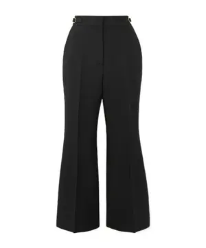 Gabriela Hearst Wool And Silk-blend Flared Pants