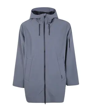 Rains Suva Vision Softshell Hooded Raincoat - Gray