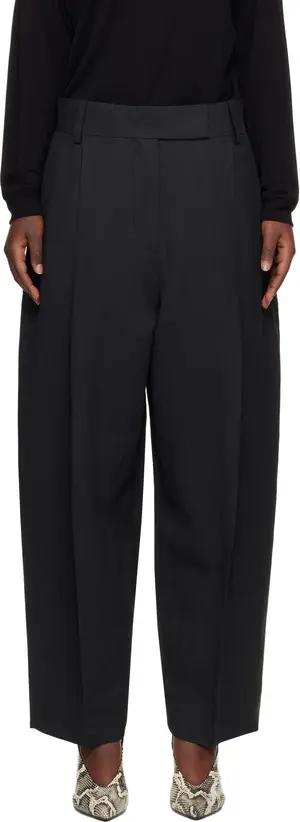Studio Nicholson Belted Wide-leg Trousers