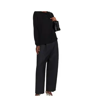 Studio Nicholson Belted Wide-leg Trousers