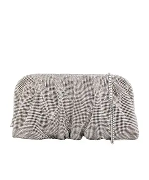 Benedetta Bruzziches Metal Mesh Evening Clutch