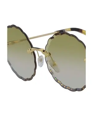 Chloé Rosie Petite Flower Sunglasses - Gray
