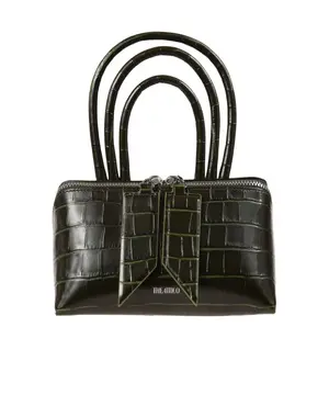 Attico Embossed Zip-up Tote Bag