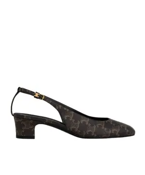 Celine Round Toe Pumps