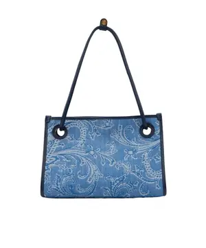 Etro Paisley Jacquard Small Tote Bag