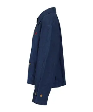Polo Ralph Lauren Delavé Linen Single-breasted Jacket - Blue