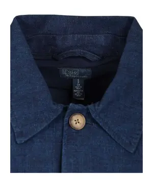 Polo Ralph Lauren Delavé Linen Single-breasted Jacket - Blue