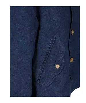 Polo Ralph Lauren Delavé Linen Single-breasted Jacket - Blue