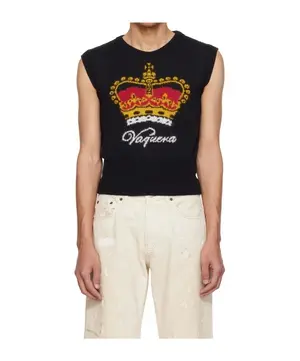 Vaquera Knitted Crown Vest