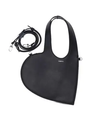 Coperni Heart-shaped Shoulder Bag - Black