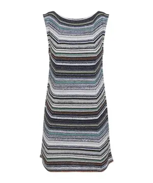 Missoni Striped Shift Mini Dress - Multi