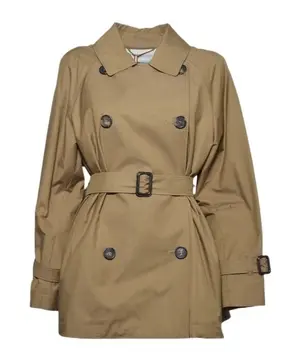 Max Mara Belted Double-breasted Trench Coat