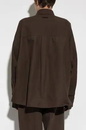 Fear Of God Oversized Overshirt - Brown