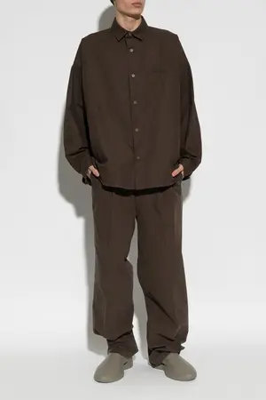 Fear Of God Oversized Overshirt - Brown