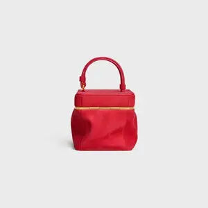 Celine Cube In Suede Goatskin