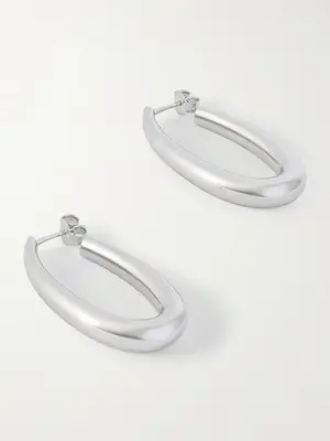 Gabriela Hearst Sterling Silver Hoop Earrings