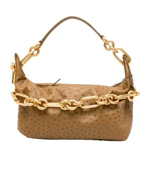 Balmain Chain-strap Shoulder Bag - Brown