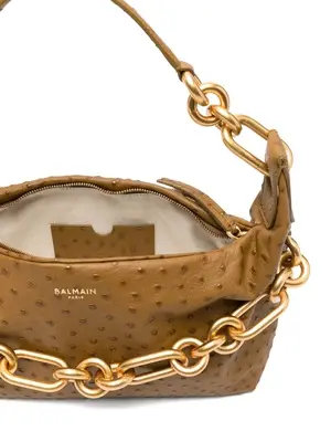 Balmain Chain-strap Shoulder Bag - Brown