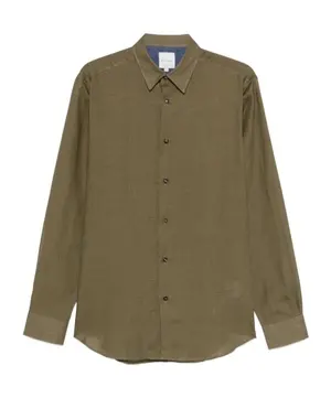 Paul Smith Buttoned Shirt - Green