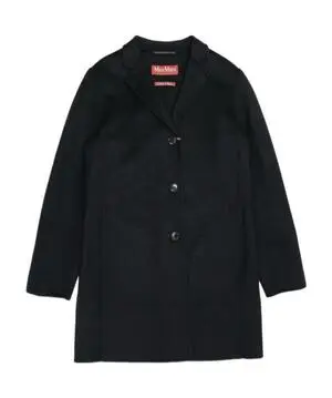 Max Mara Single-breasted Coat - Black