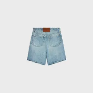 Celine Cotton Denim Shorts