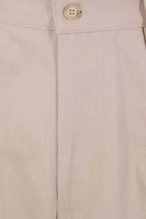 Eleventy Pleated Patch Pocket Pants - Nude