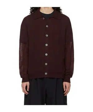 Studio Nicholson Long Sleeve Buttoned Knitwear