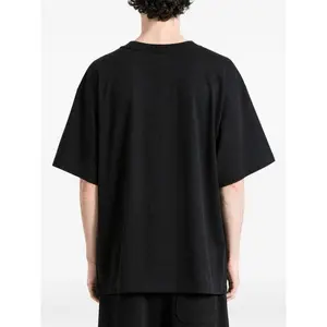 Balenciaga Graphic Print Oversized T-shirt - Black
