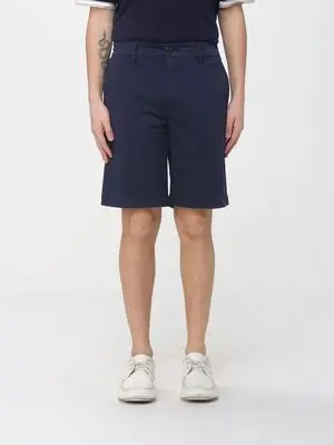 Eleventy Wide Leg Shorts - Blue
