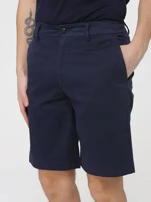 Eleventy Wide Leg Shorts - Blue