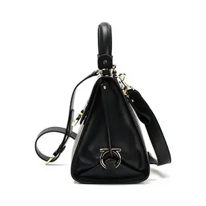 FERRAGAMO Gancini Flip Shoulder Bag