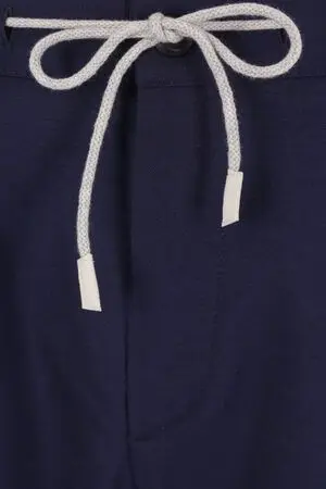 Eleventy Drawstring Casual Pants - Black