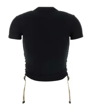 Burberry Avery Drawstring T-shirt - Black