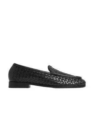Bottega Veneta Silenzio Loafers - Black