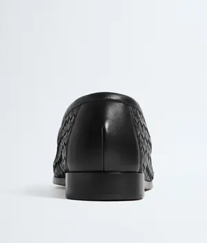 Bottega Veneta Silenzio Loafers - Black