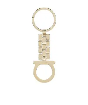 FERRAGAMO Logo Keychain - Nude