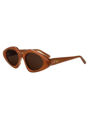Loewe Geometric Frame Sunglasses