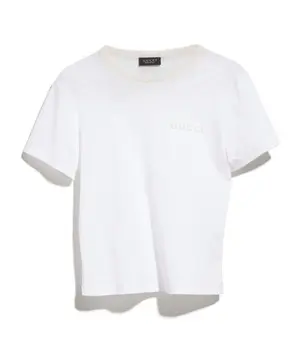 Gucci Velvet Embroidery Jersey T-shirt