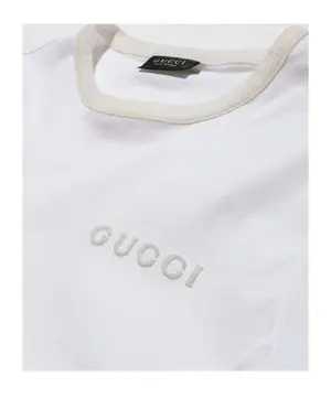 Gucci Velvet Embroidery Jersey T-shirt