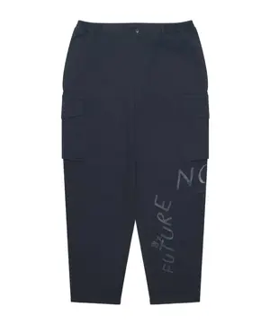Comme Des Garçons Text-printed Elastic Waist Trousers