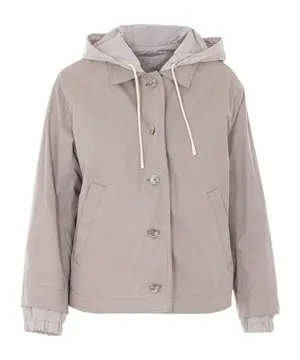 Women's Herno Gray Outerwear
