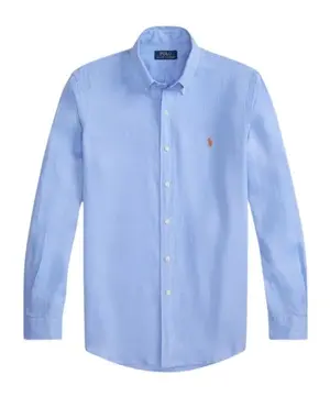 Polo Ralph Lauren Ralph Lauren Button-down Linen Shirt - Blue